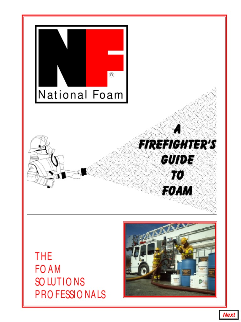 Firefighters Guide To Foam (National Foam) PDF | PDF | Fires | Surfactant