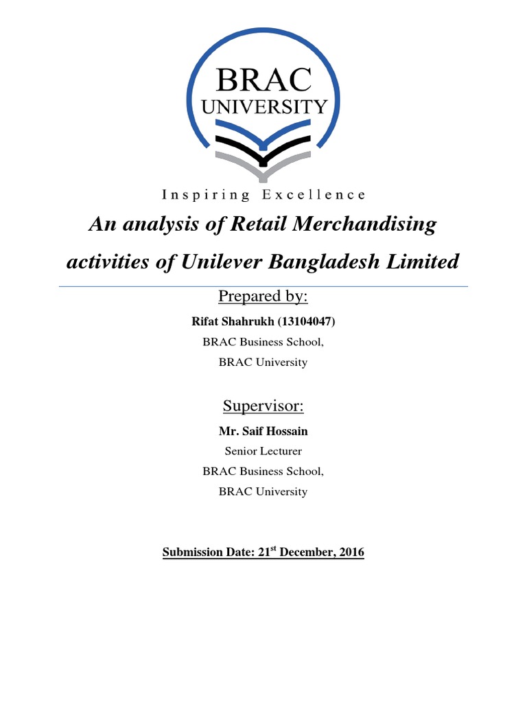 Unilever Merchandising PDF | PDF | Unilever | Retail