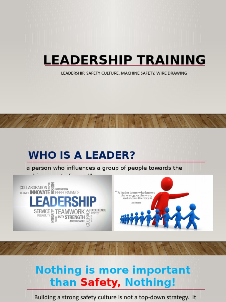 Leadership Training | PDF | Safety | Leadership