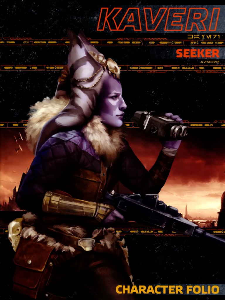 Force and Destiny - (SWF01a) Character Folio - Kaveri PDF | PDF