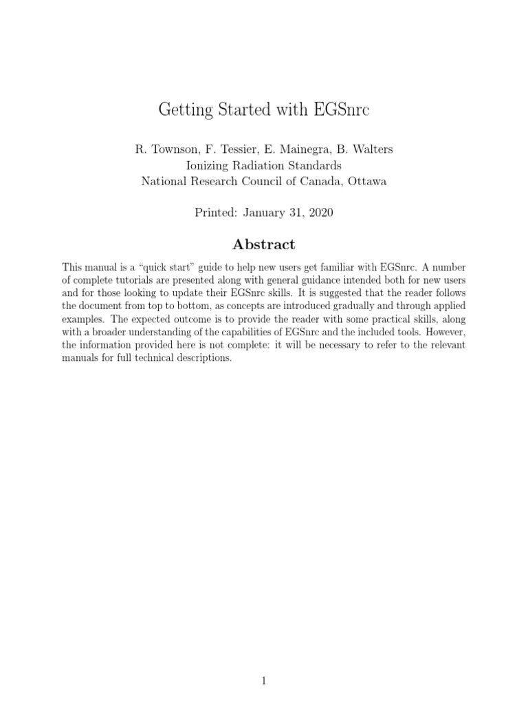 Getting Started | PDF | Electronvolt | Electron
