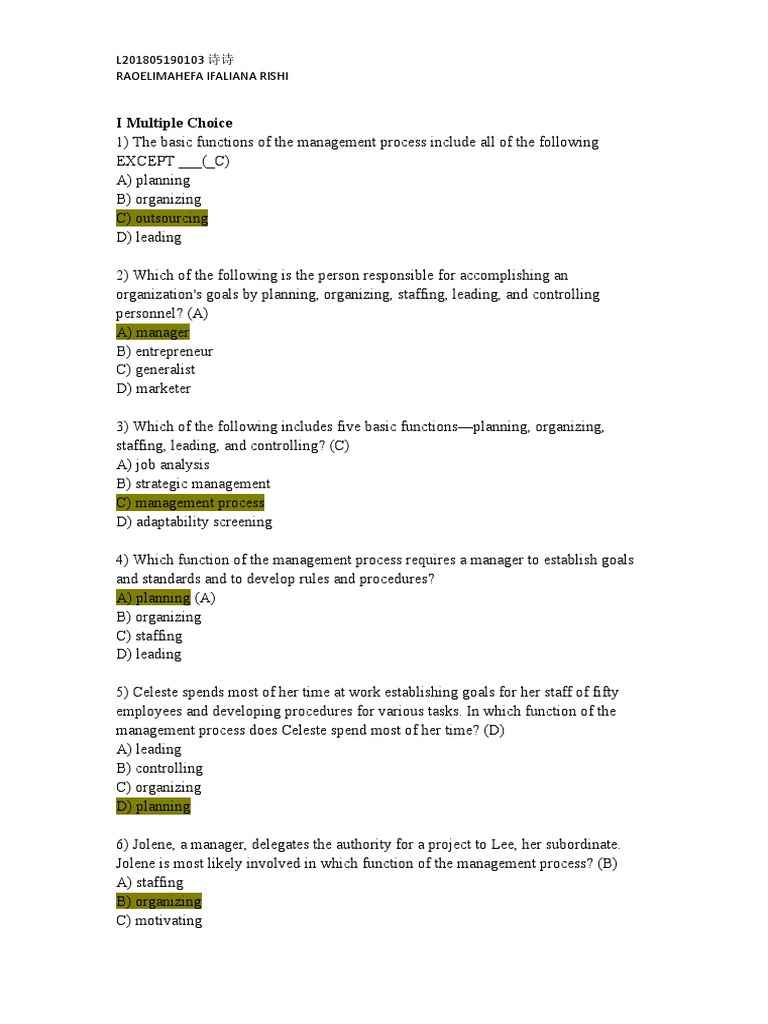 First Exercise.L201805190103 | PDF | Human Resources | Employment