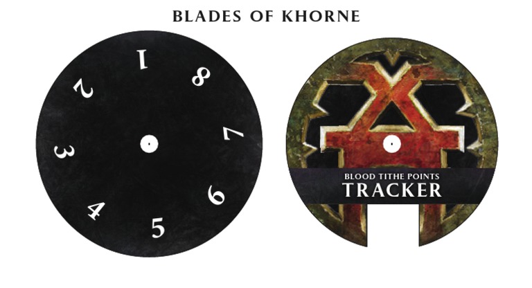 Blades of Khorne - Blood Tithe Points Tracker | PDF
