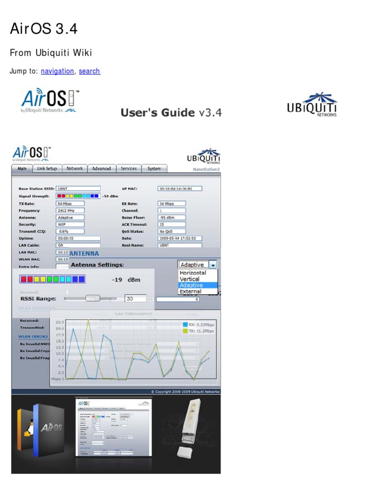 Air OS | PDF | Wireless Lan | Ieee 802.11