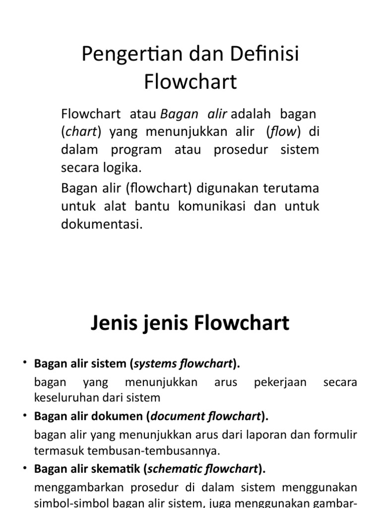 Panduan Membuat Flowchart Efektif | PDF