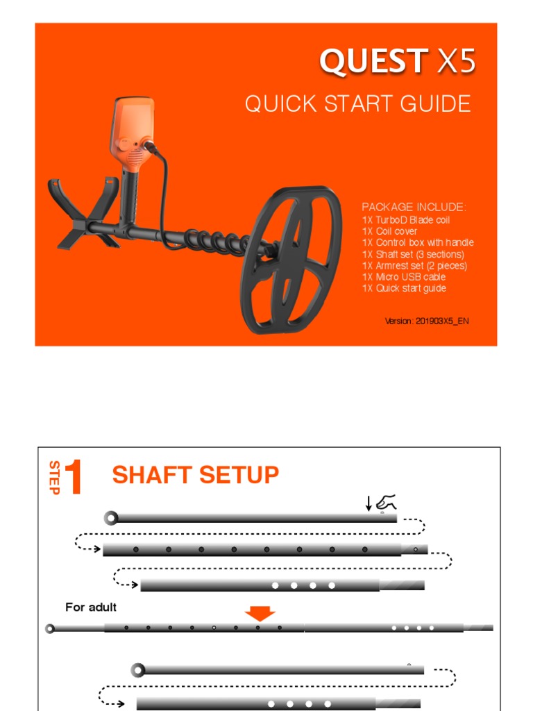 Quest x5 | PDF | Headphones | Battery Charger