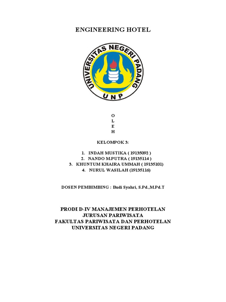 Engineering Hotel Kelompok 3 | PDF