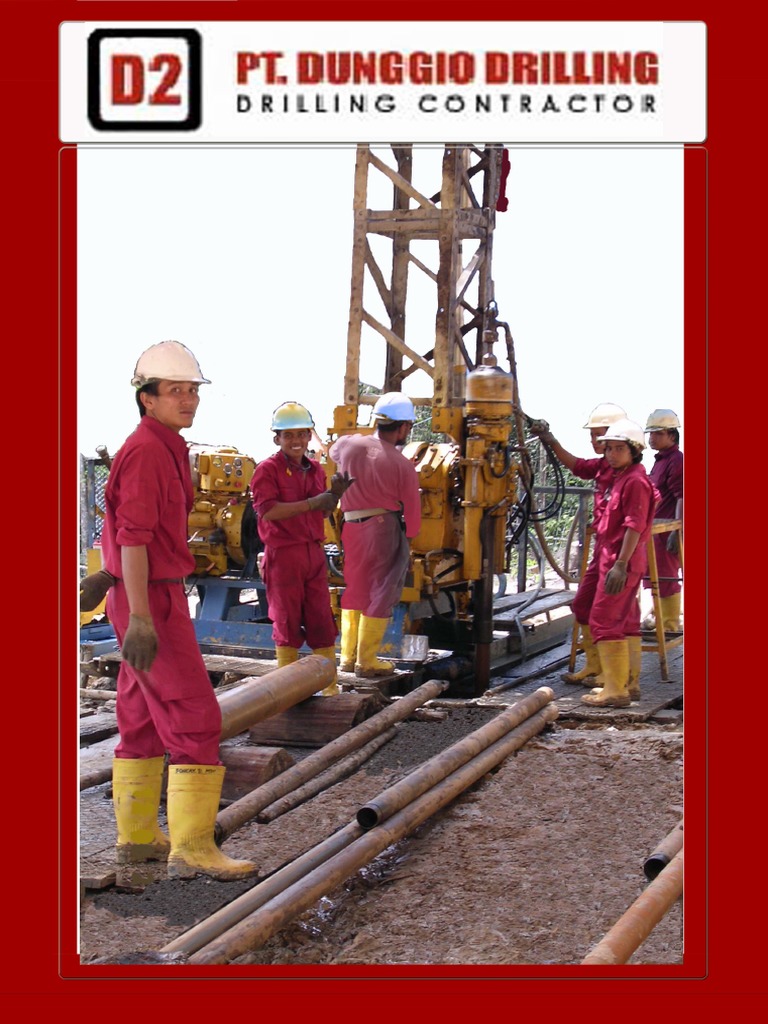 PT Dunggio Drilling: Vision & Projects | PDF | Drilling Rig | Mining