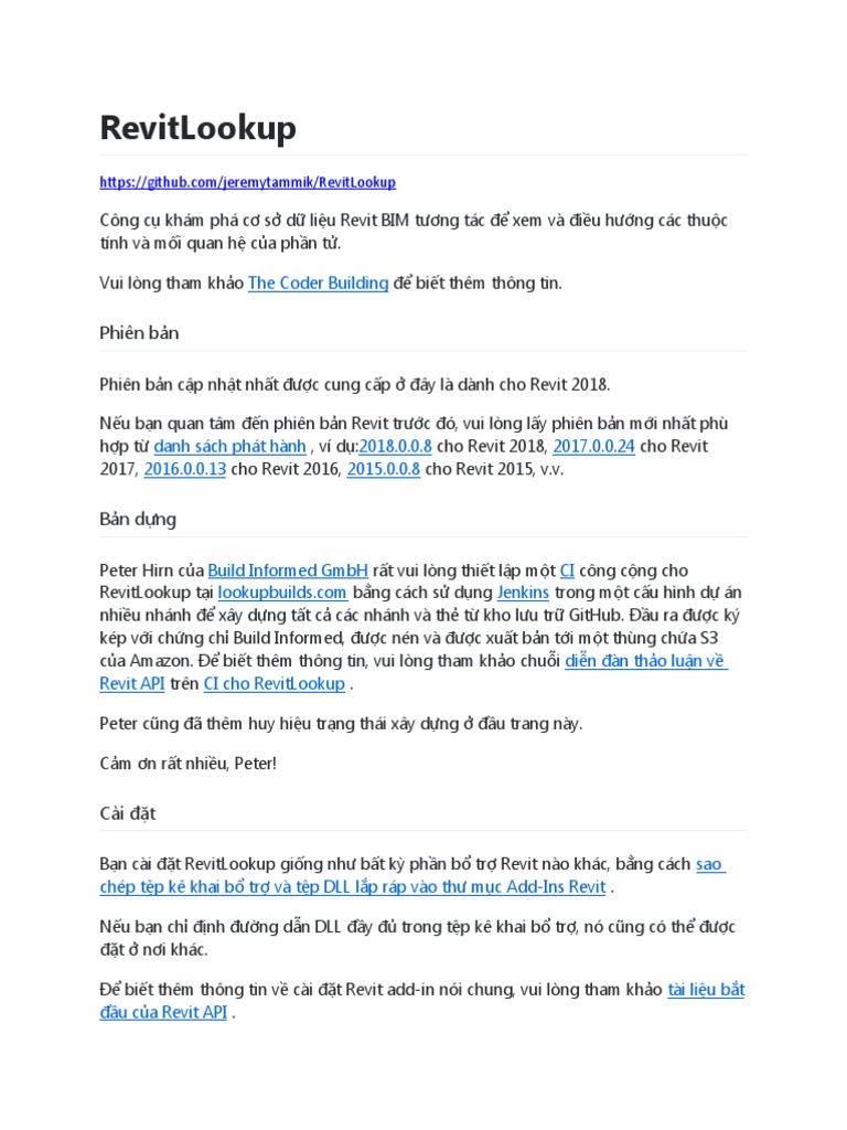 Revit Lookup | PDF