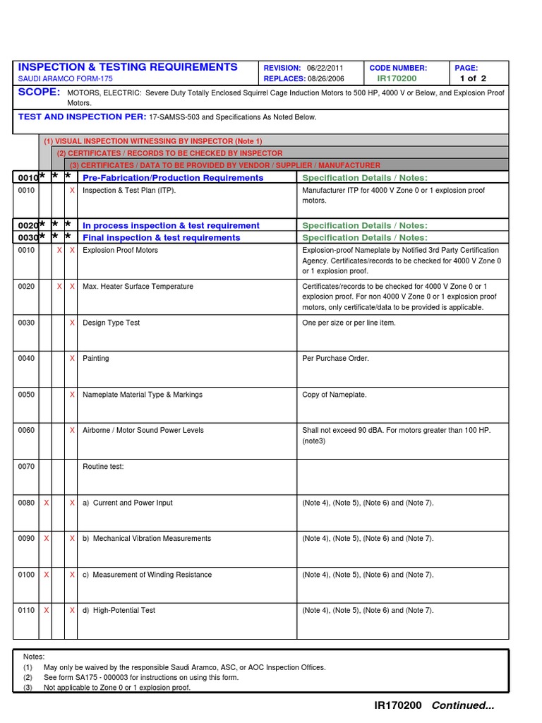 175 170200 | PDF | Specification (Technical Standard) | Engineering