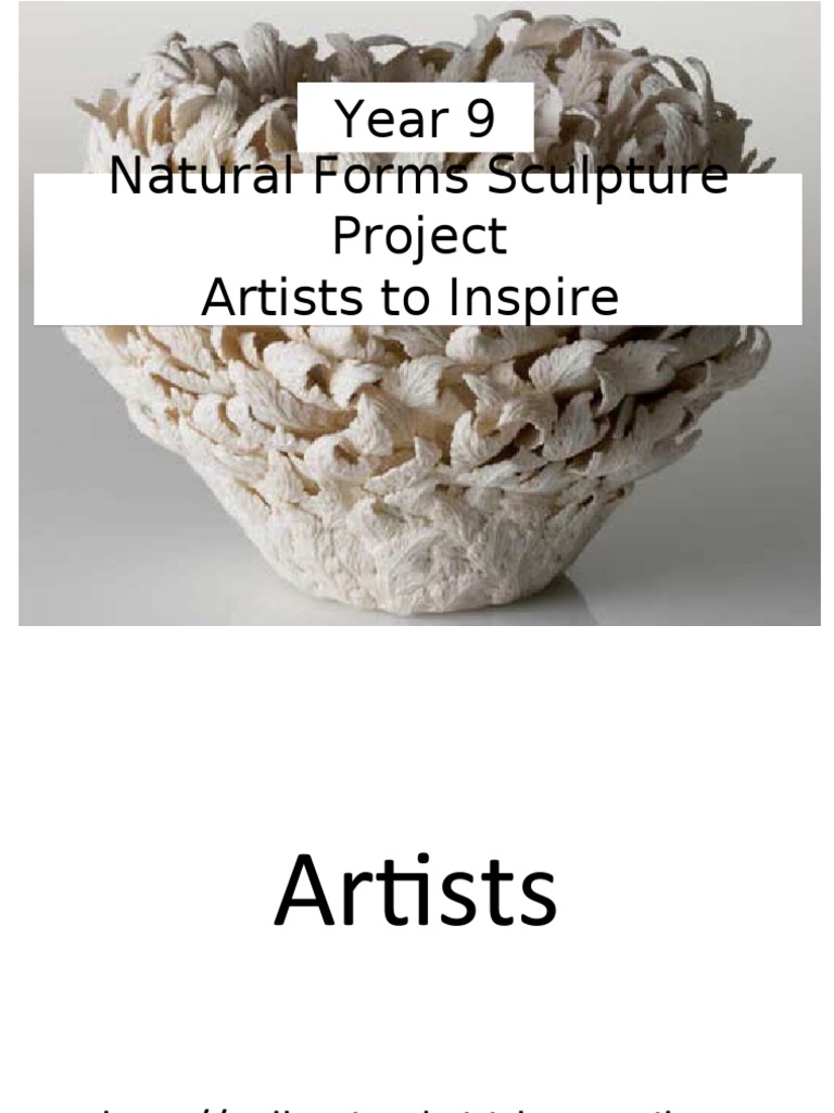Year 9 Powerpoint For Weebly of Ceramic Artists To Inspire | PDF ...