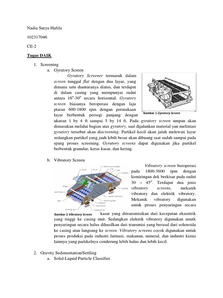 Mechanical Separation | PDF
