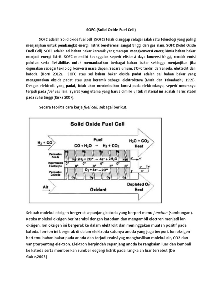 SOFC | PDF