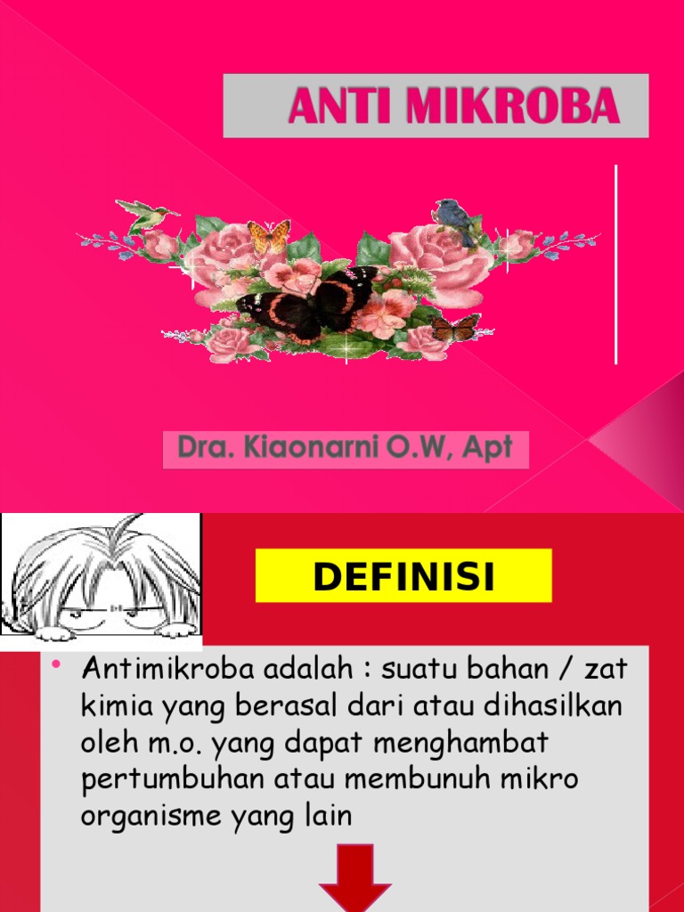 Definisi dan Mekanisme Antimikroba | PDF