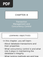 Chapter 1 Transaction Management & Concurrency Control | PDF | Database Transaction ...