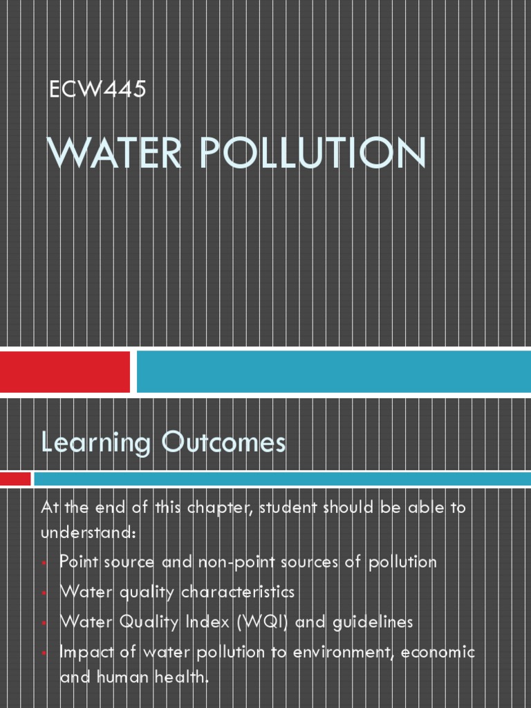 3) Water Pollution V2 PDF | PDF | Water Pollution | Water Quality