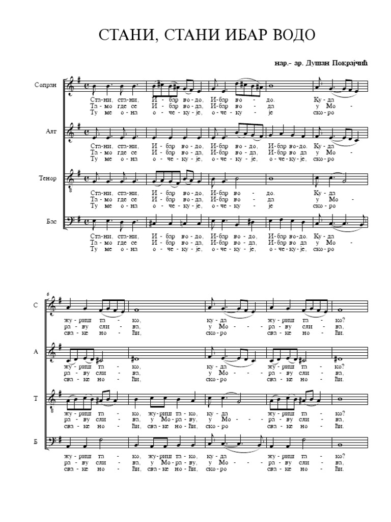 Pokrajcic - Stani, Stani Ibar Vodo | PDF