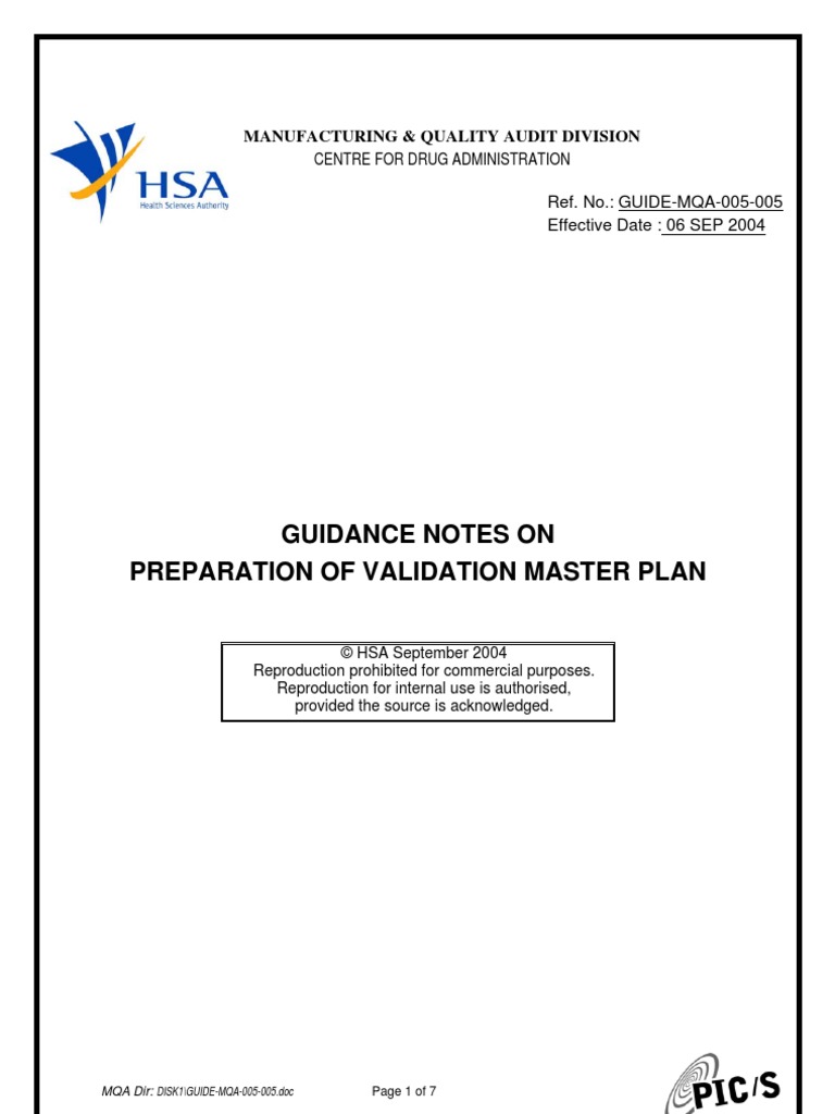 Guide Mqa 005 - VMP | PDF | Verification And Validation | Business