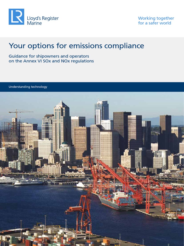 Your Options For Emissions Compliance Guidance For Shipowners and ...
