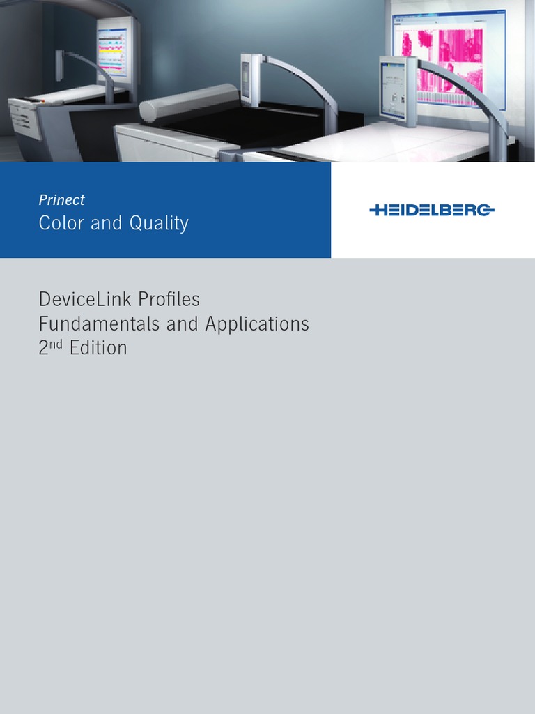 Devicelink Profiles Fundamentals and Applications 2nd Edition PDF | PDF | Rgb Color Model | Color