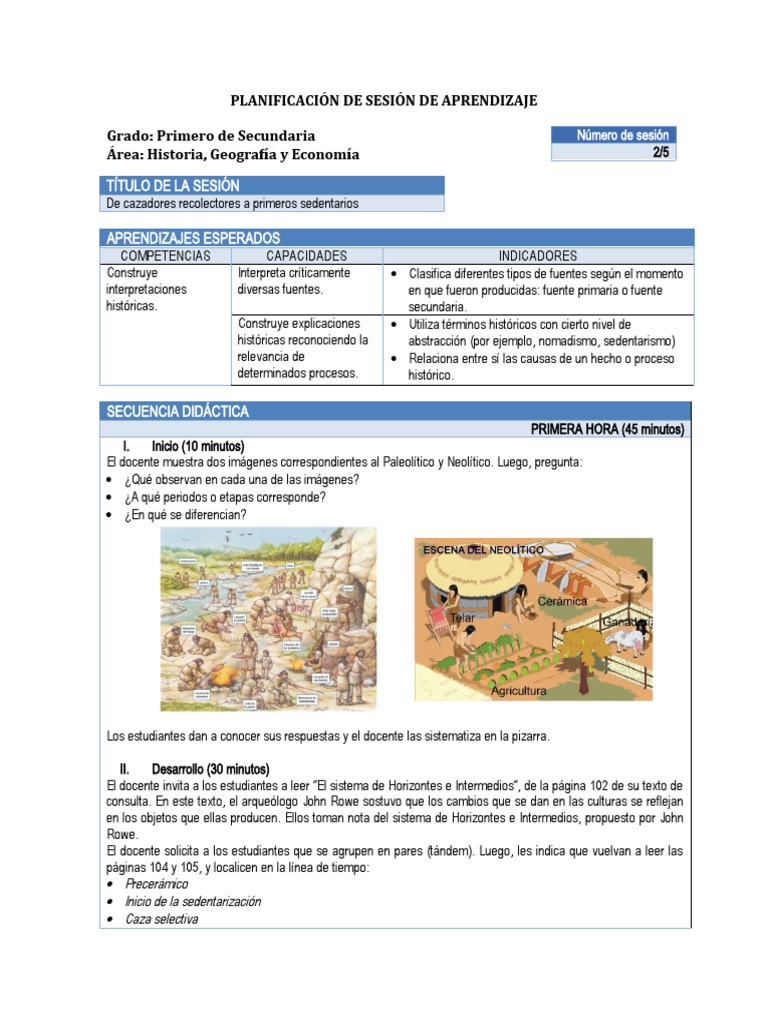 Cultura Andina: Orígenes y Sedentarización | PDF | Perú | Lima