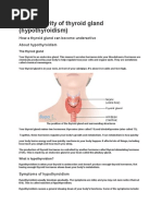 OSCE Thyroid Exam Guide | PDF | Thyroid | Neck