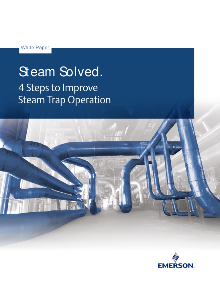 Steam Solved - Steam Trap Operation | PDF | Steam | Boiler