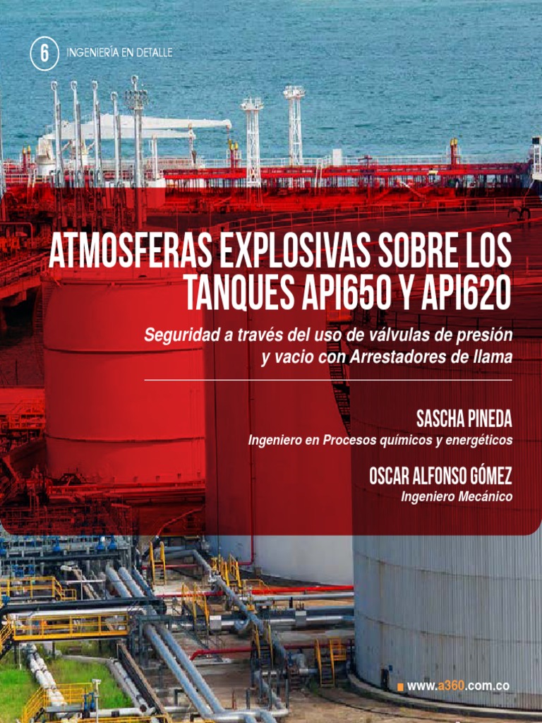 Proteccion de Tanques API 650 e API 620 PDF | PDF | Tanques | Vacío