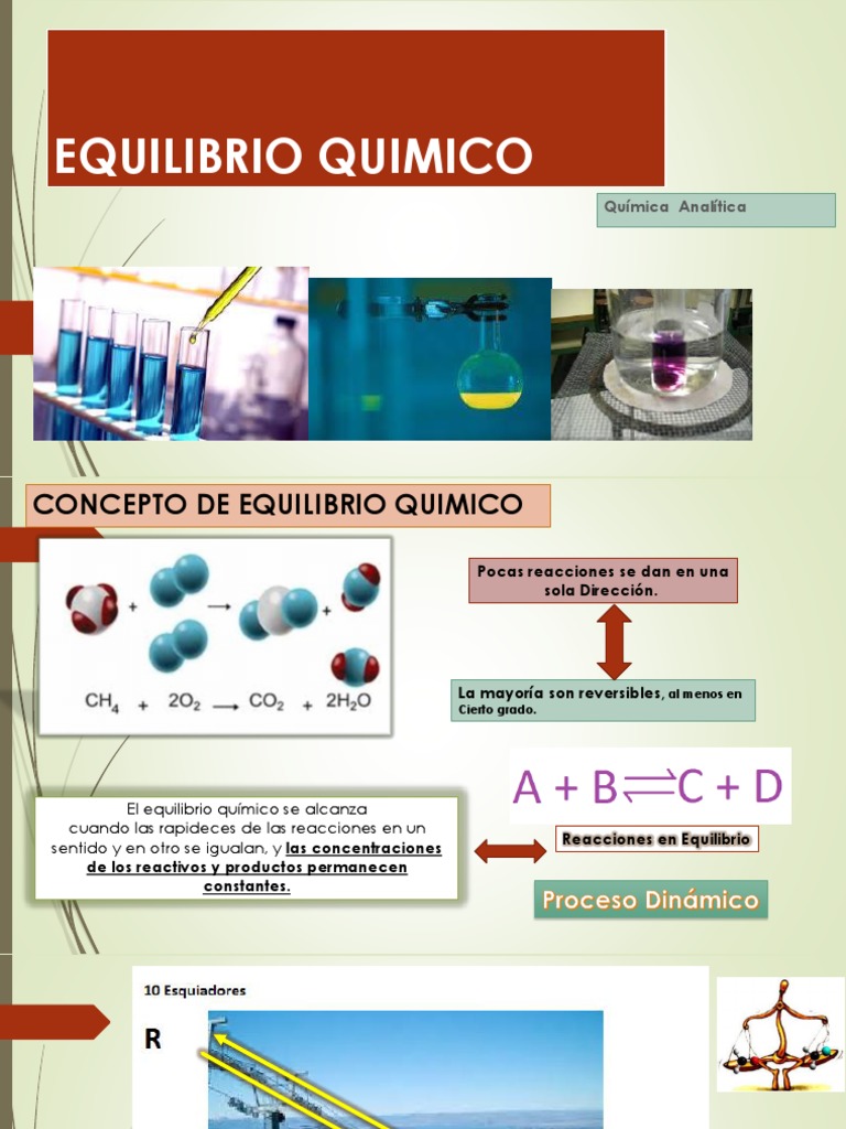 Equilibrio Quimico PDF | PDF | Equilibrio químico | Reacciones químicas