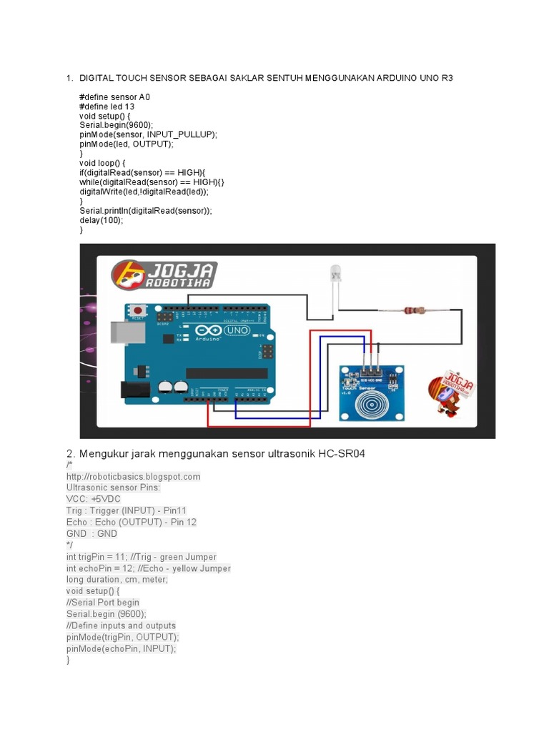 Daftar Program Arduino | PDF | Komputer