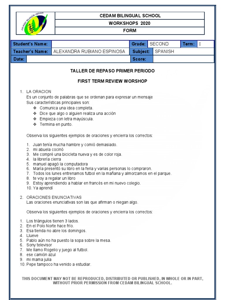 Spanish Repaso | PDF | Narrativa