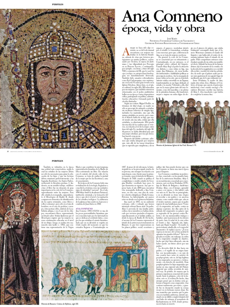 Marin ANA COMNENO MED 45 PDF | PDF | imperio Bizantino | Edades medias