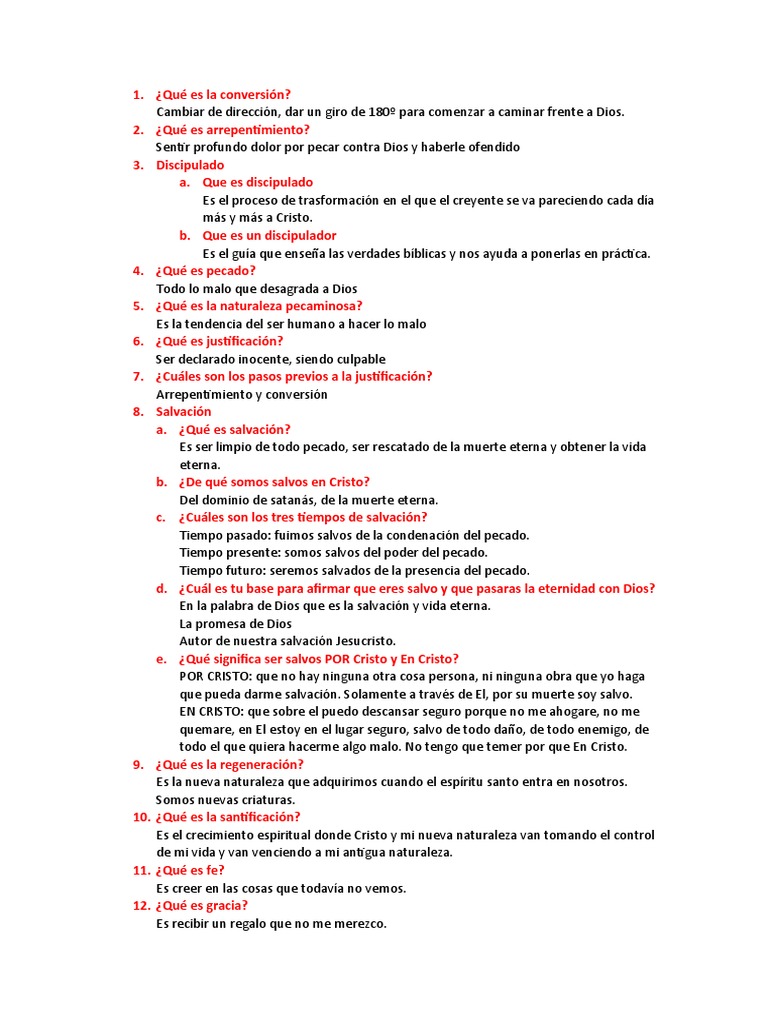 Qué Es La Conversión | PDF