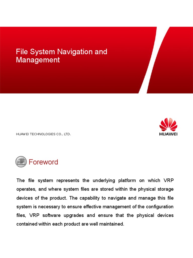 HC110111012 File System Navigation and Management | PDF | Booting ...