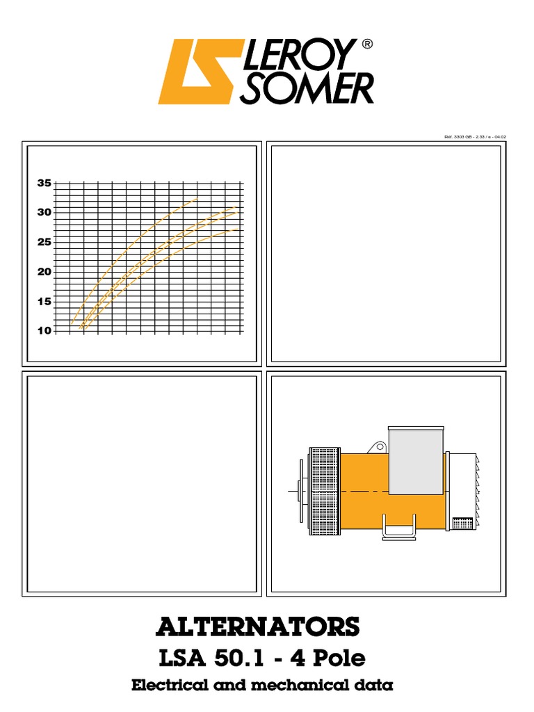 Leroy Somer LSA 501 Data Sheet PDF | PDF | Mains Electricity | Quantity