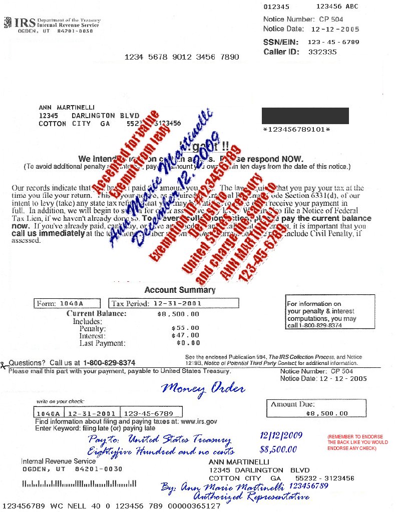 How to Write a Money Order to IRS | PDF | Mail | Postage Stamp