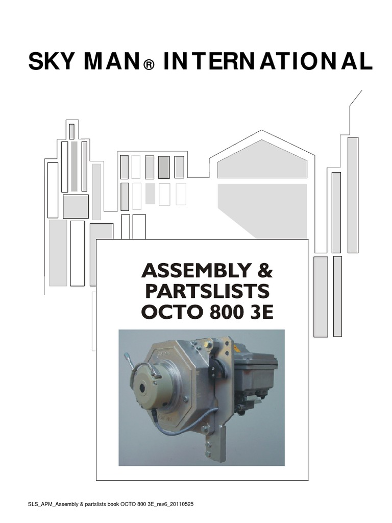 SLS - APM - Assembly & Partslists Book OCTO 800 3E - Rev6 - 20110525 ...