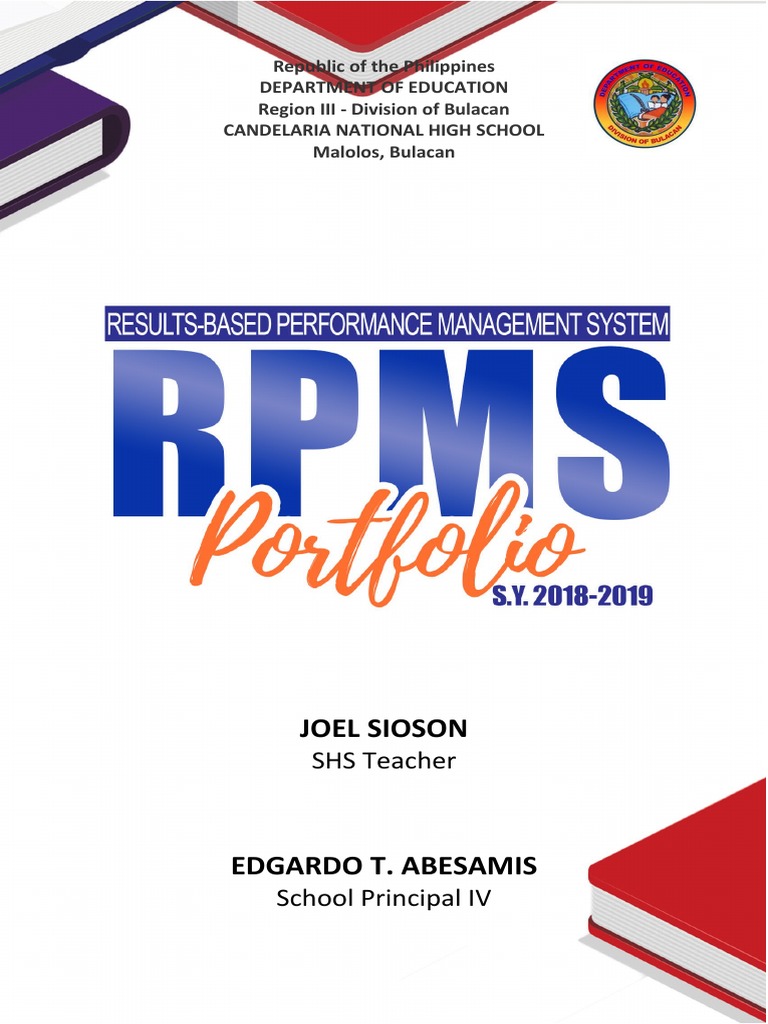 RPMS Portfolio Design | PDF