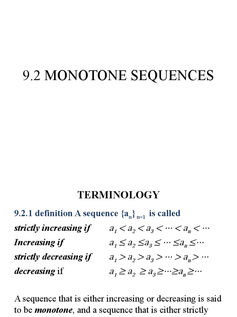 Bagian 2 | PDF | Monotonic Function | Sequence
