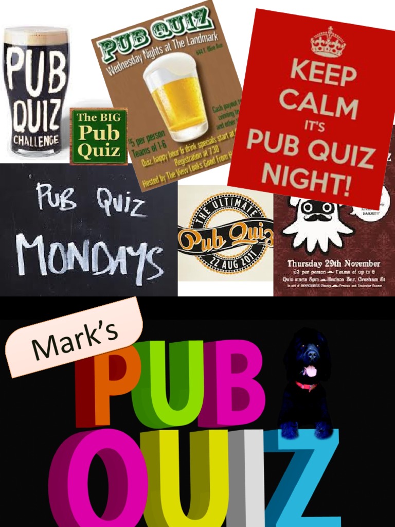 Pub Quiz Number 2 | PDF