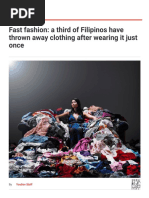 The Filipino Tingi Culture | PDF | Retail | Prices