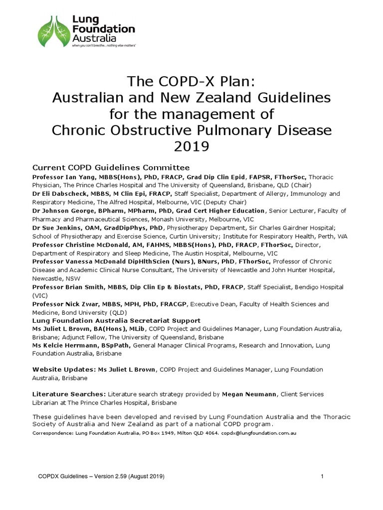 COPDX V2 59 Aug 2019 FINAL2 PDF | PDF | Chronic Obstructive Pulmonary ...