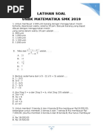Paket Soal TKA Matematika SMK 30lengkap | PDF