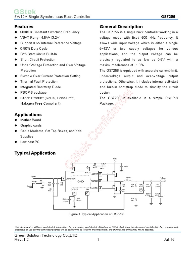 GS7256 | PDF | Electricity | Electronic Engineering