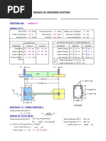 One-Way Shear Check in Footing | PDF