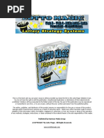 Delta Lotto System | PDF | Lottery | Powerball