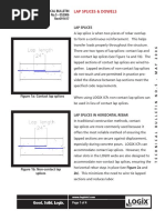 Staggering of Rebar Lap | PDF | Beam (Structure) | Bending
