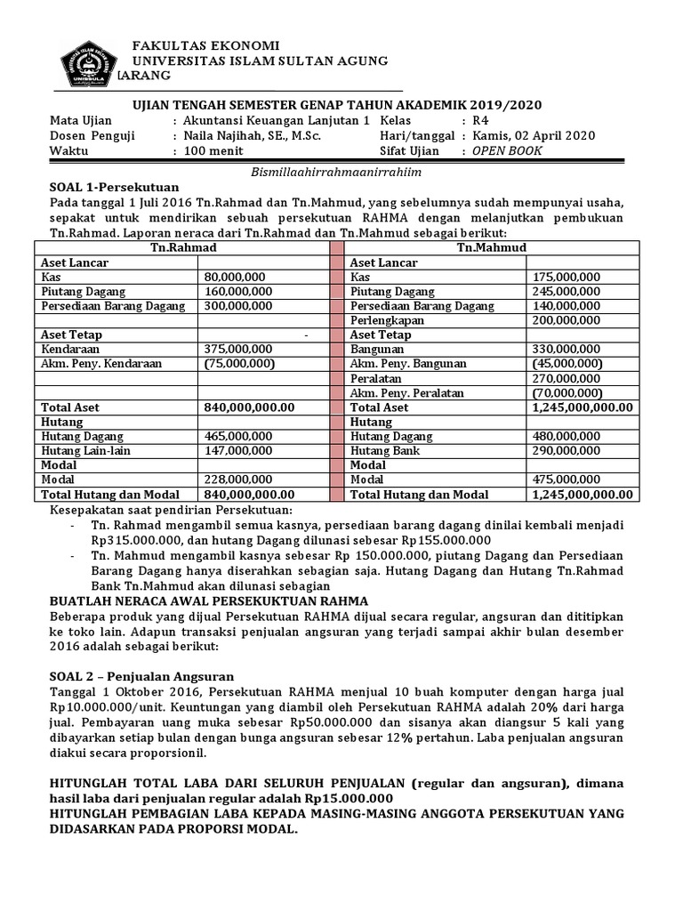 Uts - Umi Tri Lestari | PDF