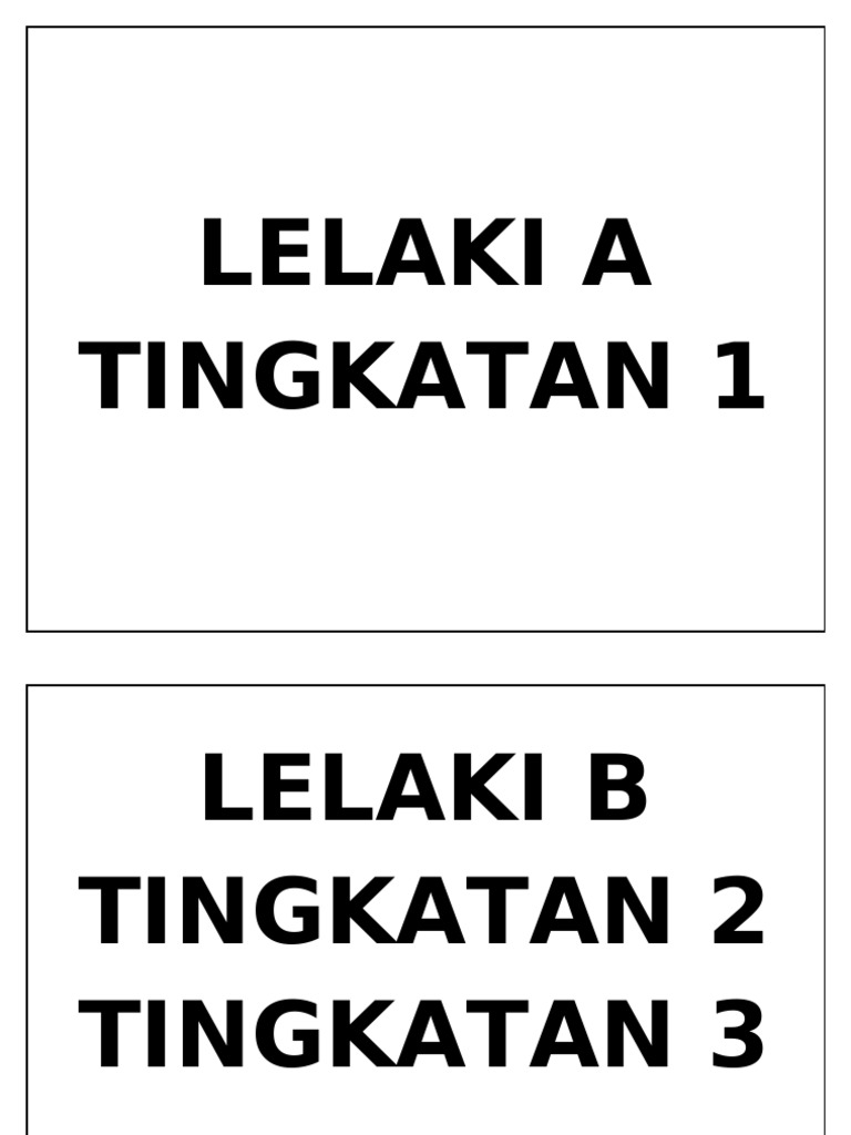 Label Merentas Desa | PDF