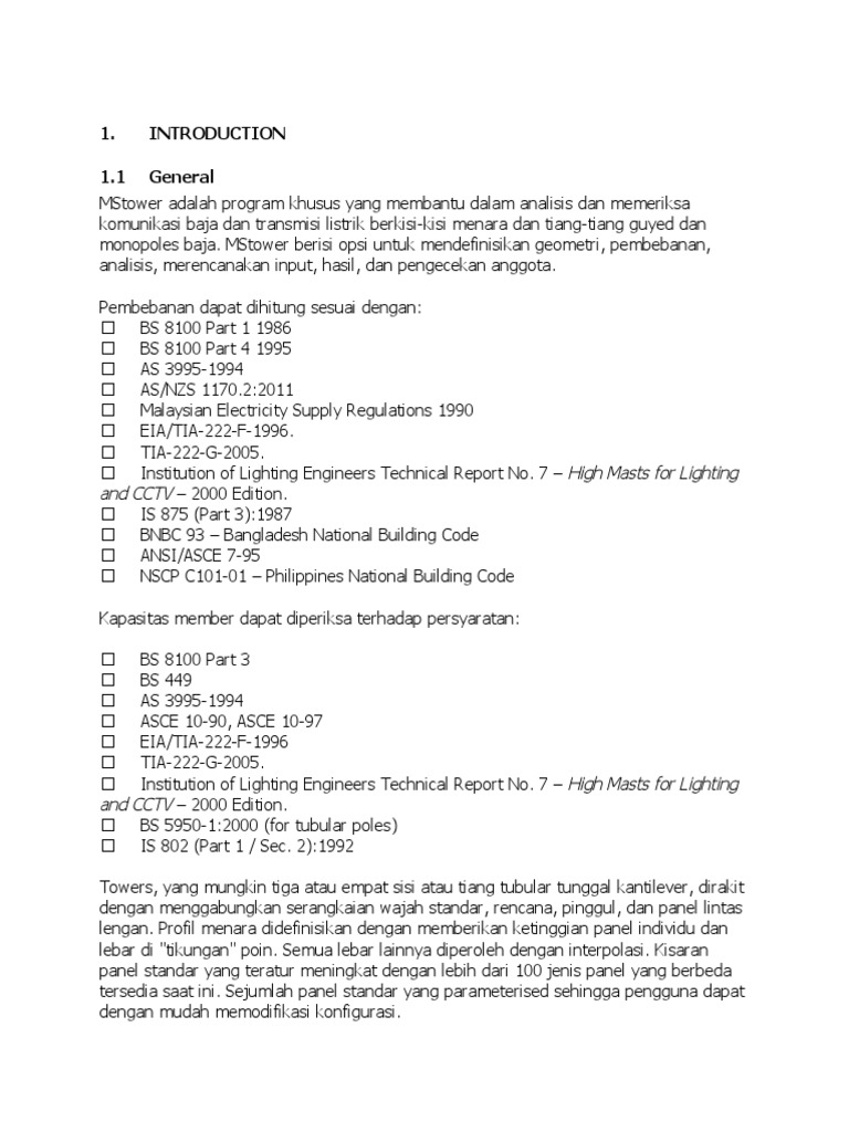 MS Tower (Ketikan) | PDF